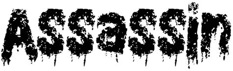 Assassin Font Free Download Resource Boy