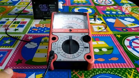 Measuring Current Using Analog Multimeter Youtube