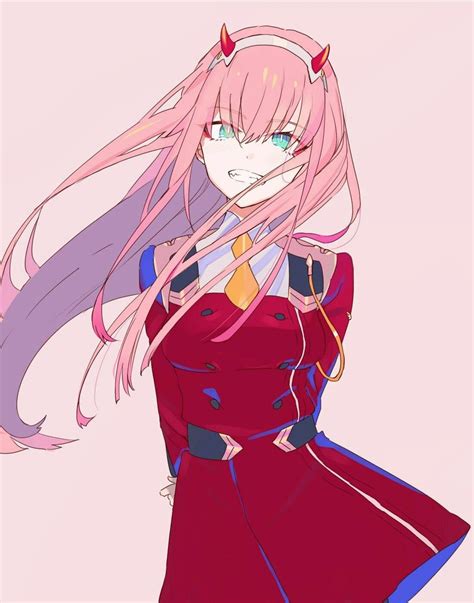 Zero Two Cô Gái Trong Anime Anime Dễ Thương
