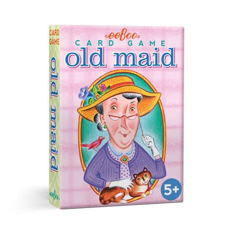 Eeboos Old Maid Playing Card Game Career Themed Cards Ages 5 3