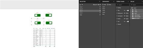 button to modify matrix row structure microsoft fabric community