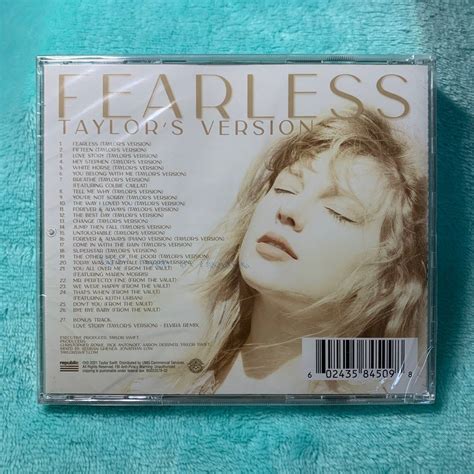 Taylor Swift Signed Fearless Hobbies And Toys Music And Media Cds And Dvds On Carousell