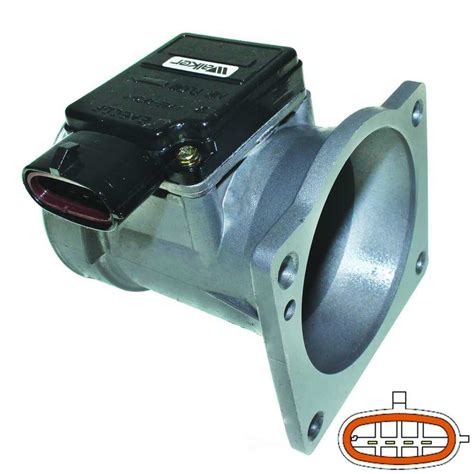 Mass Air Flow Sensor Complete Assembly Walker Products 245 1033 For