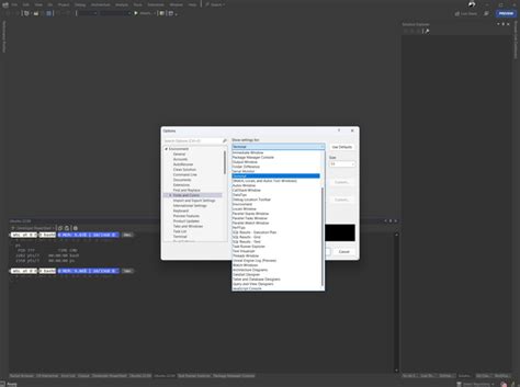 Customize Microsoft Visual Studio Using Nerd Fonts