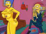 Post Comics Toons Marge Simpson Montgomery Burns The Simpsons
