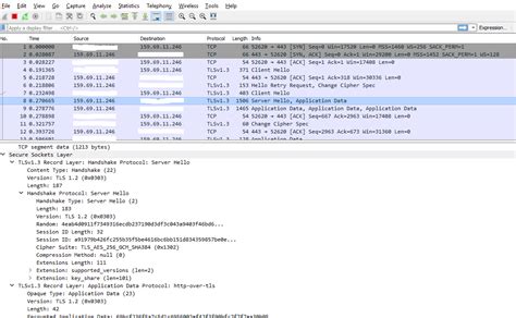 Why Does Wireshark Show Version TLS Here Instead Of TLS Network Engineering Stack