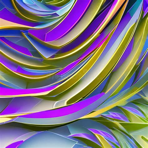 An Abstract Design With Interlocking Diamonds In Shades Of Purple And Pink5 Generative Ai Stock