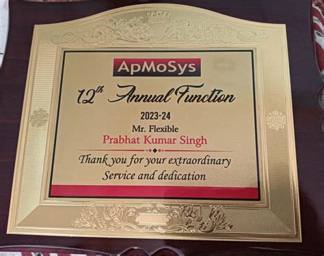 Prabhat Kumar Singh On Linkedin Grateful To Be Recognised
