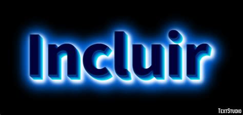 Incluir Efeito De Texto E Desenho De Logotipo Palavra