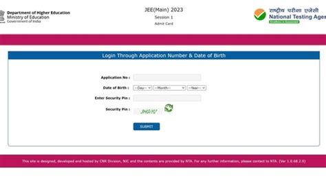 JEE Main Session 1 Admit Card Out At Jeemain Nta Nic In Know How To Download Competitive