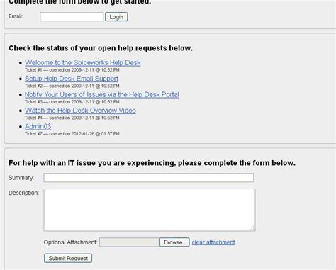 new ticket form spiceworks support spiceworks community