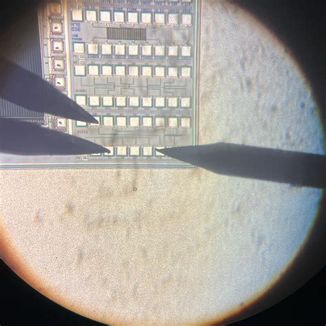 I Recently Decided To Dust Off My Semiconductor Parameter Analyzer Skills And Used A Wafer I Had