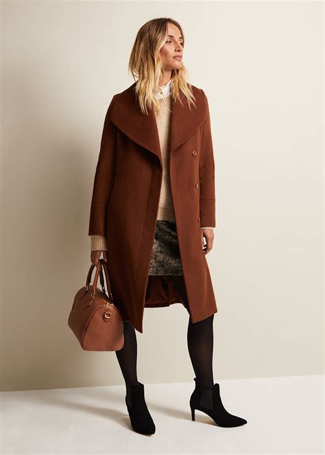 Nicci Wool Belted Coat