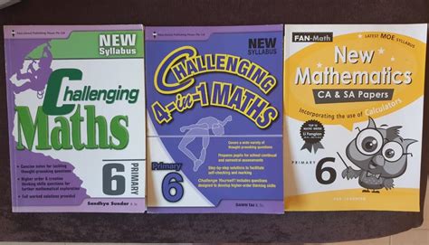 Primary 6 Maths Assessment Books Hobbies And Toys Books And Magazines