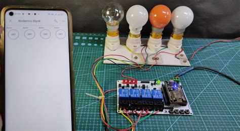 Esp32 Home Automation Project Iot Smart Phone Home Automation Using Wifi Blynk Espressif Esp32
