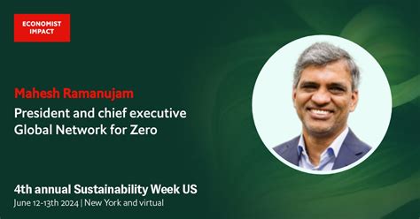 Mahesh Ramanujam On Linkedin Econsustainability