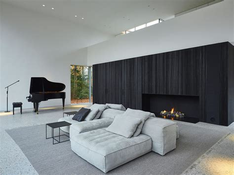 Double Sided Contemporary Sofa Baci Living Room