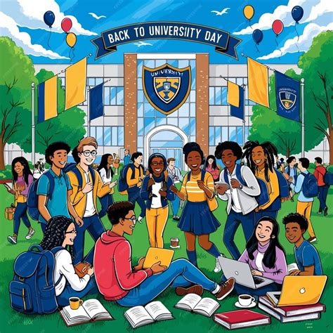 Back To University Premium Ai Generated Vector