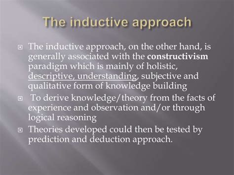 Deductive Theory Testing And Inductive Theory Building Ppt Deductive Theory Testing And Inductive Theory Building Ppt