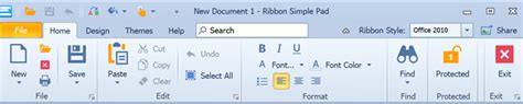 Ribbon Control Winforms Controls Devexpress Documentation