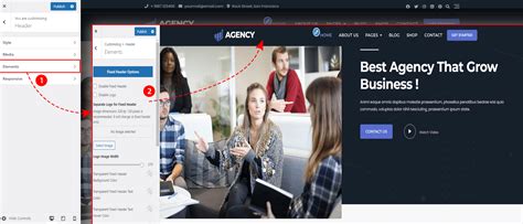 How To Setup Header Options Kortez Themes