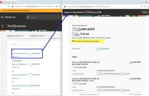 In Fyi Notification What Does Contains Previously Approved Lines