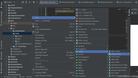 解析assets的json文件 Assets文件 Csdn博客