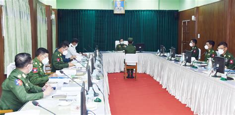 တပ်မတော်ကာကွယ်ရေးဦးစီးချုပ် ဗိုလ်ချုပ်မှူးကြီး မင်းအောင်လှိုင် တပ်မတော် ကြည်း ဗိုလ်သင်တန်းက