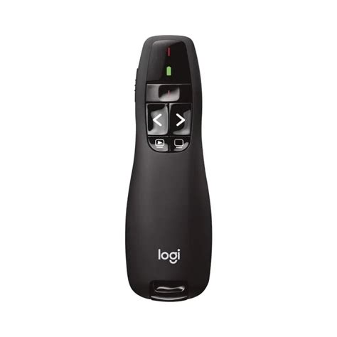 Logitech R400 Wireless Presenter Rf Remote Control Laser Pointer Usb Ppt Power Point
