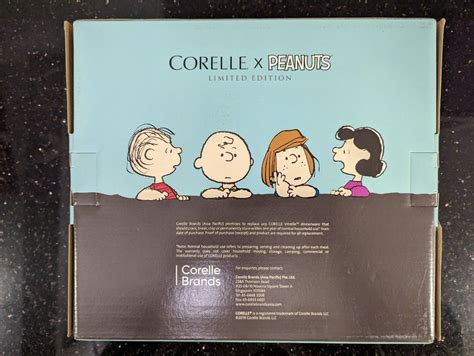 Corelle X Peanuts Dinnerware Set Furniture And Home Living Kitchenware And Tableware Dinnerware