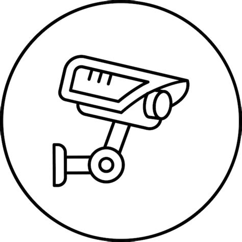 Premium Vector Cctv Camera Icon