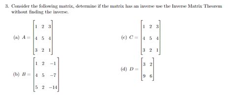 Solved 1a Find Example Of A Size 2×3 Matrix A And 3×2