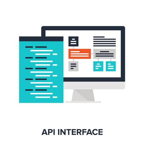 Premium Vector Api Interface
