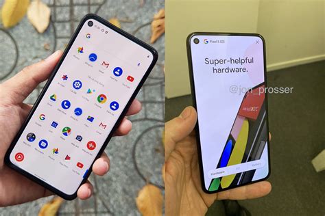 Google Pixel 5 vs Pixel 4a 5G Hochauflösende Hands On Bilder zeigen