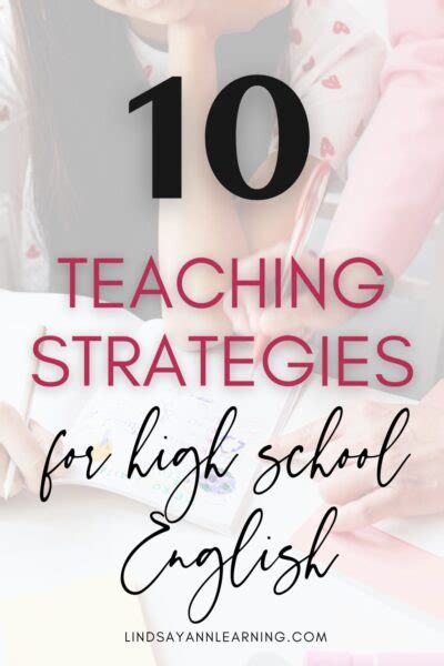 10 Most Effective Teaching Strategies For English Teachers Lindsay