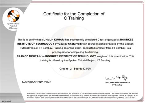 Programming Cprogramming Spokentutorial Iitbombay Ritroorkee