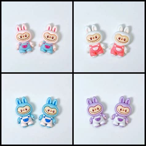Jual Ready Stok 1pcs Resin Clay Mini Labubu Lucu Labubu Kecil Viral