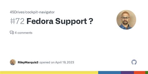 Fedora Support Issue Drives Cockpit Navigator GitHub