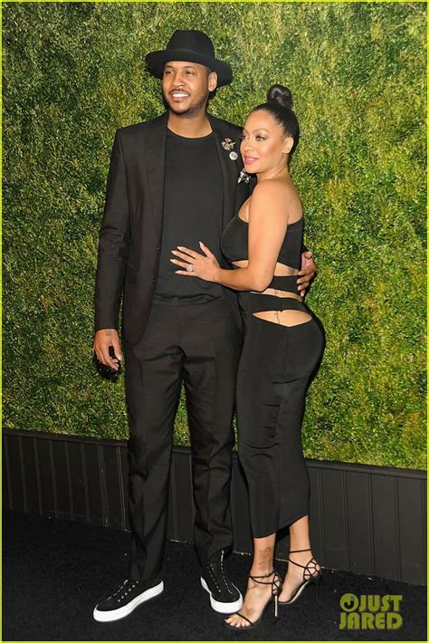 Lala Anthony Before And After Carmelo And Lala Anthony Have Cozy