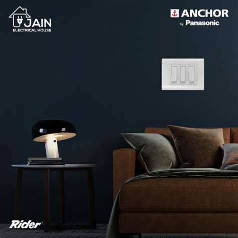 Buy Anchor Rider 16a 1 Way Switch With Indicator 1module 47163