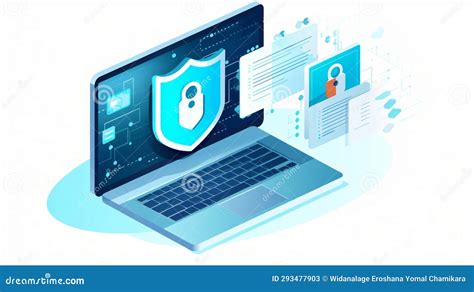 Protecting Digital Privacy The Significance Of World Data Protection Da Stock Image Image Of