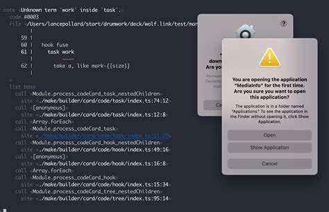 terminal how to open typescript and javascript files in vscode from