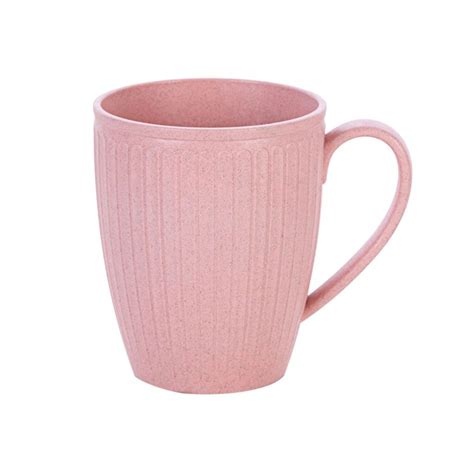 Bathroom Supplies Mug Tumblers Cup Wheat Straw Mat Grandado