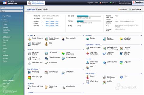 Parallels Plesk Panel는 무엇입니까 Parallels로부터