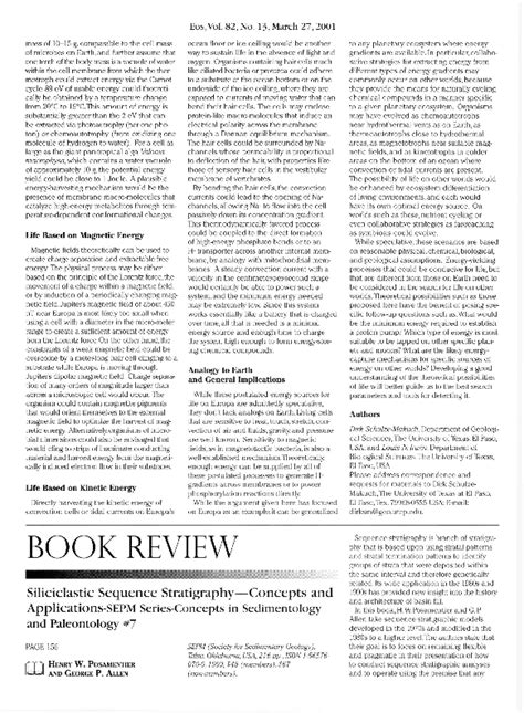 Pdf Siliciclastic Sequence Stratigraphy—concepts And Applications