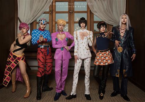 Jojos Bizarre Adventure Golden Wind Jojo Fashion Cosplay Amazing