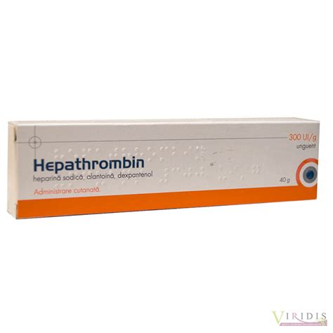 Hepathrombin 300 Uig Unguent 40gr Tub