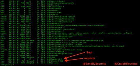 detecting linux kernel process masquerading with command line forensics