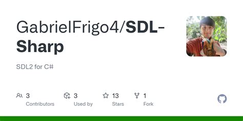 Github Gabrielfrigo Sdl Sharp Sdl For C