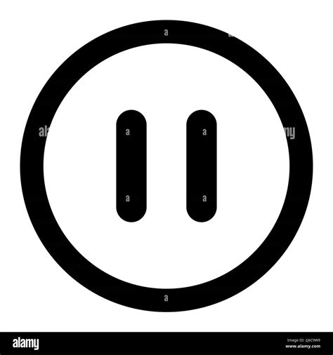 stop and pause icon interface media button internet player video